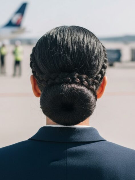 Top 28 Cabin Crew Hairstyles For Female Flight Attendants