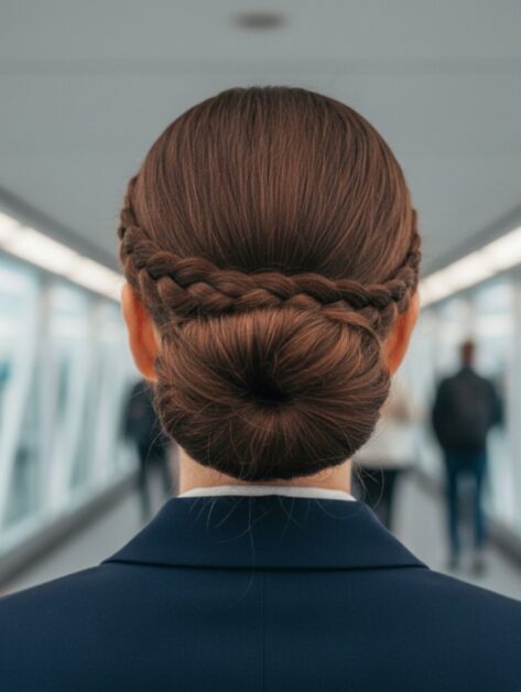 Top 28 Cabin Crew Hairstyles For Female Flight Attendants
