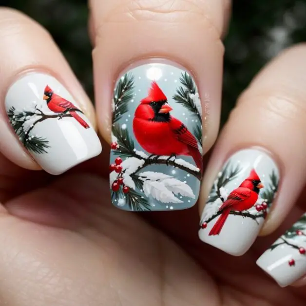 26 Festive Christmas Nail Art Design Ideas For 2023