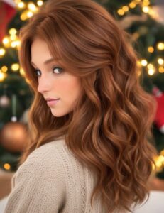23 Christmas Hair Color Ideas For Dark Hair In 2023