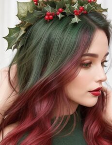 23 Christmas Hair Color Ideas For Dark Hair In 2023