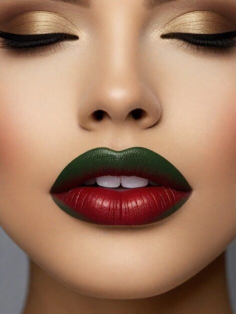 30 Creative Christmas Lip Makeup Ideas In 2023