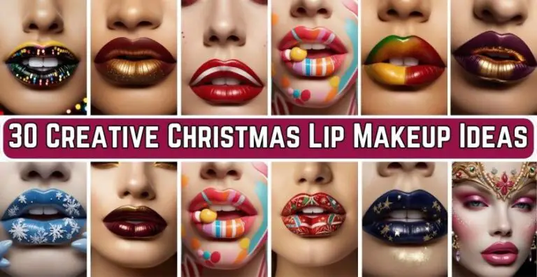 30 Creative Christmas Lip Makeup Ideas In 2023