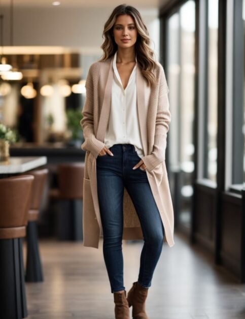 50 Classy Casual Winter Lunch Date Outfit Ideas For Women