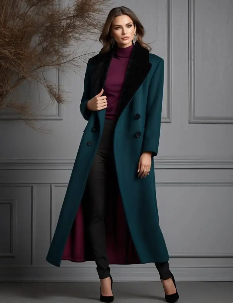 30 Stylish Woolen Coat Outfits For Women In Winter 2024