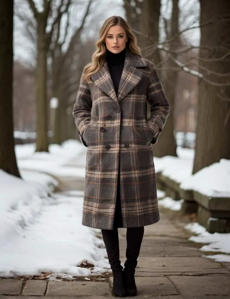 30 Stylish Woolen Coat Outfits For Women In Winter 2024