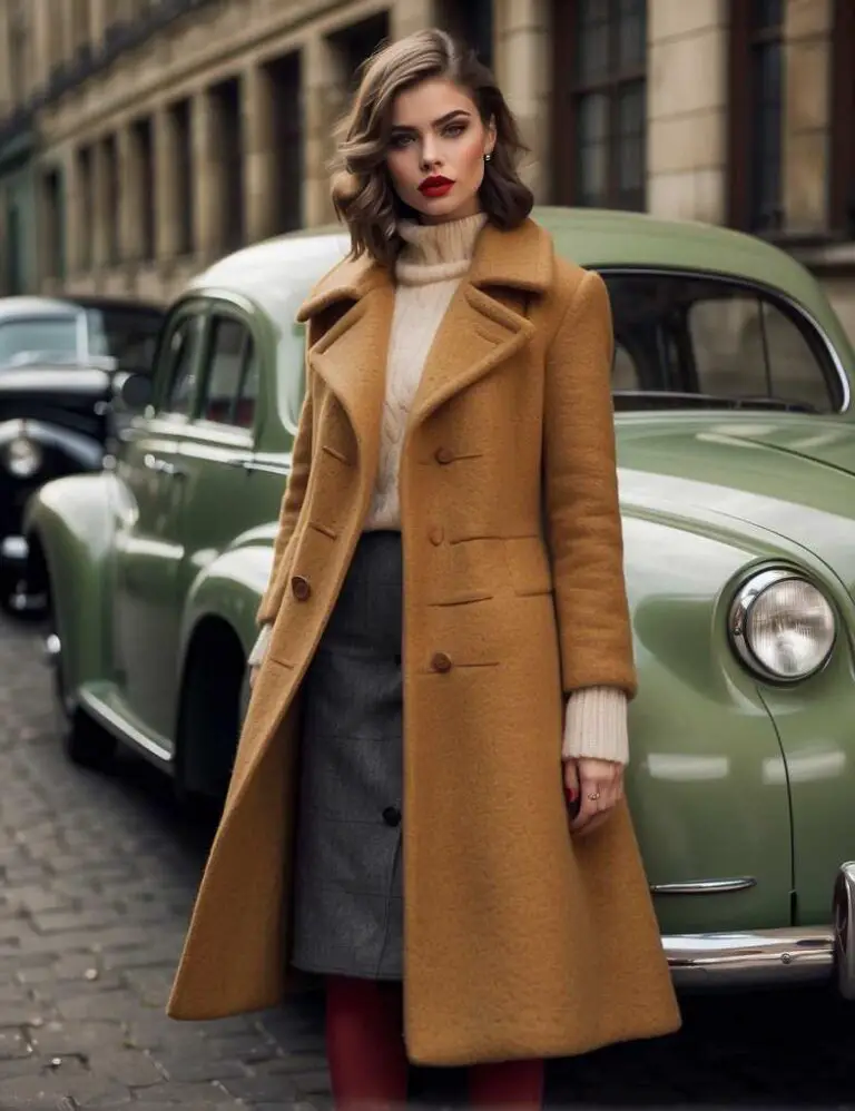 30 Stylish Woolen Coat Outfits For Women In Winter 2024