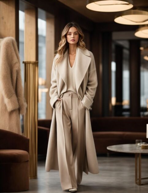 30 Stylish Woolen Coat Outfits For Women In Winter 2024