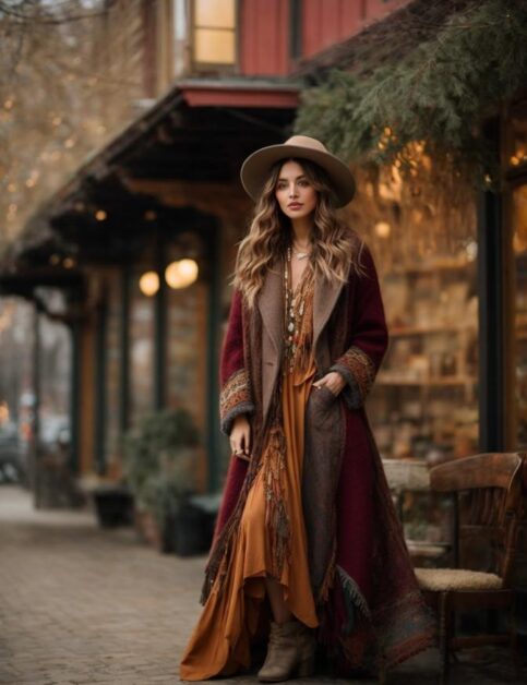 30 Stylish Woolen Coat Outfits For Women In Winter 2024