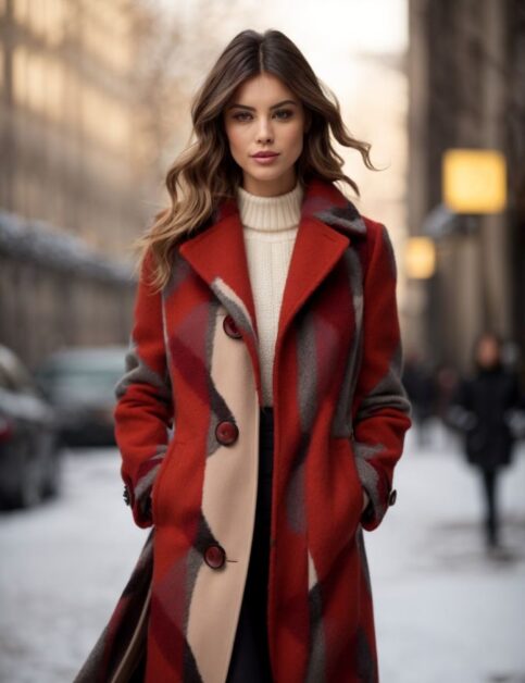 30 Stylish Woolen Coat Outfits For Women In Winter 2024