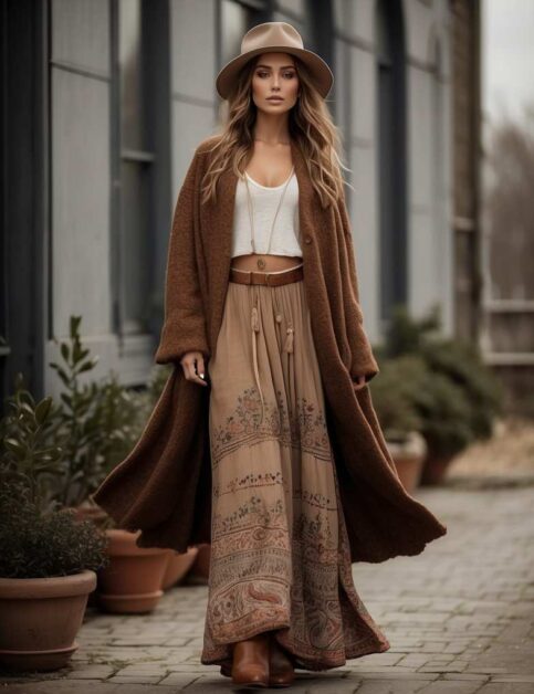 30 Stylish Woolen Coat Outfits For Women In Winter 2024