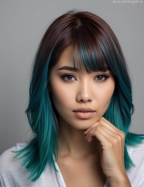 35 Hair Color Ideas For Asian Women With Straight Hair