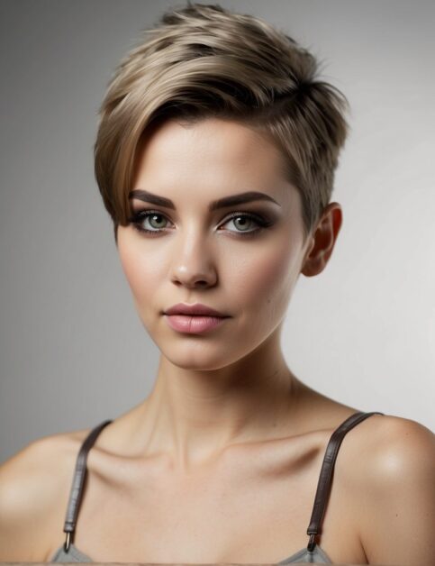 37 Creative Shaved Pixie Cut Ideas For Women