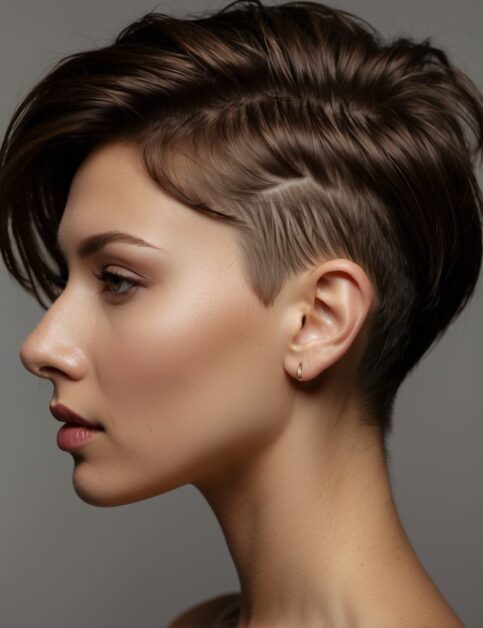 37 Creative Shaved Pixie Cut Ideas For Women