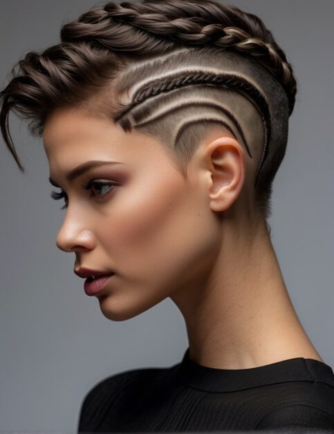 37 Creative Shaved Pixie Cut Ideas For Women