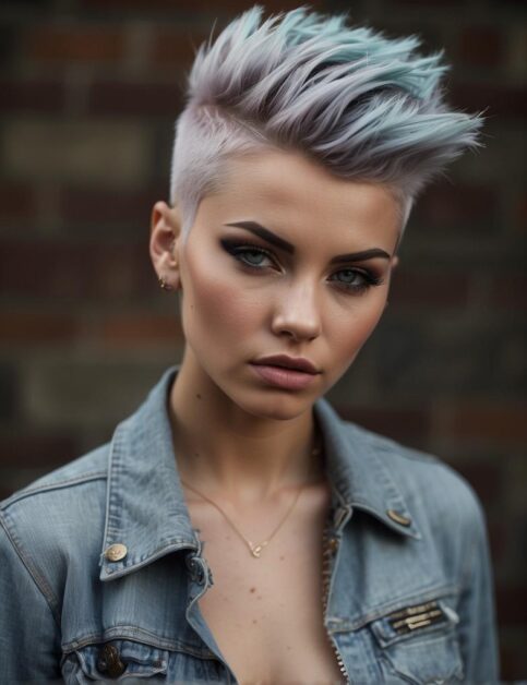 37 Creative Shaved Pixie Cut Ideas For Women