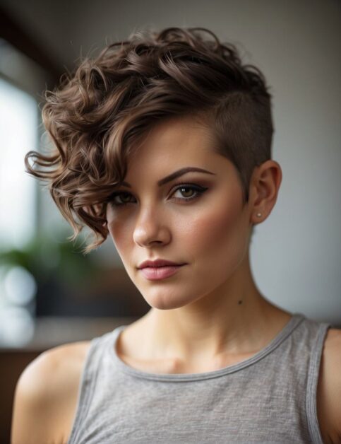 37 Creative Shaved Pixie Cut Ideas For Women