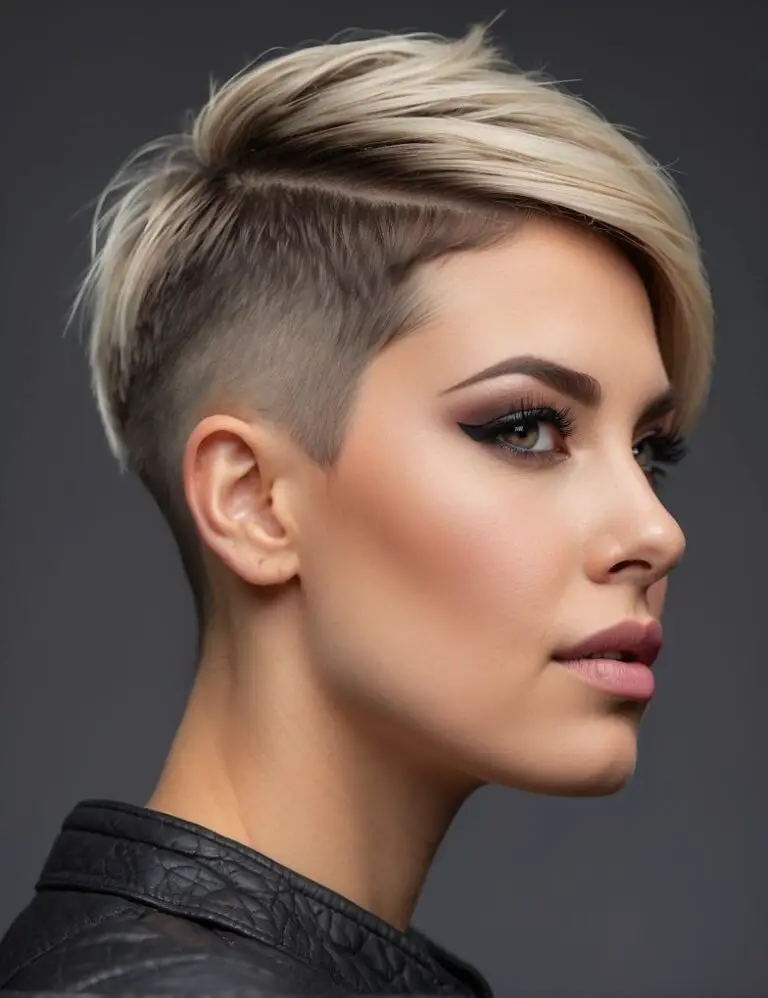 37 Creative Shaved Pixie Cut Ideas For Women