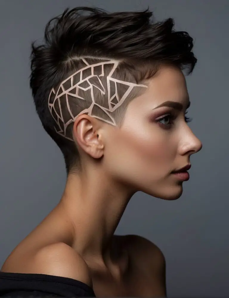 37 Creative Shaved Pixie Cut Ideas For Women