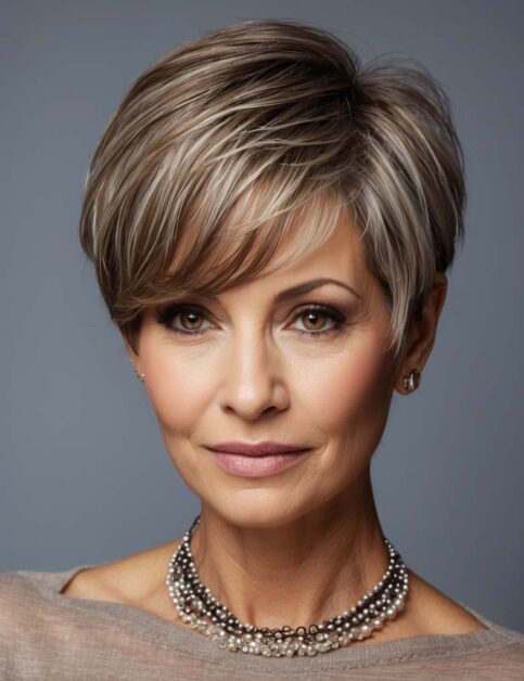 33 Stylish Hair Cuts Ideas For Women Over 65