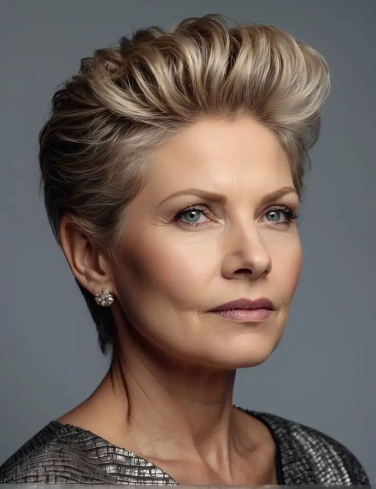 33 Stylish Hair Cuts Ideas For Women Over 65