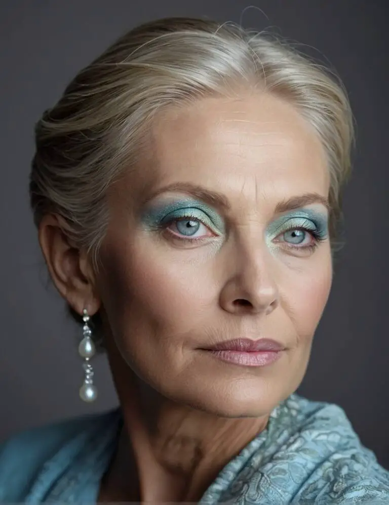 35 Best Eyeshadow Colors For Blue Eyes Over 50