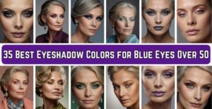 35 Best Eyeshadow Colors For Blue Eyes Over 50