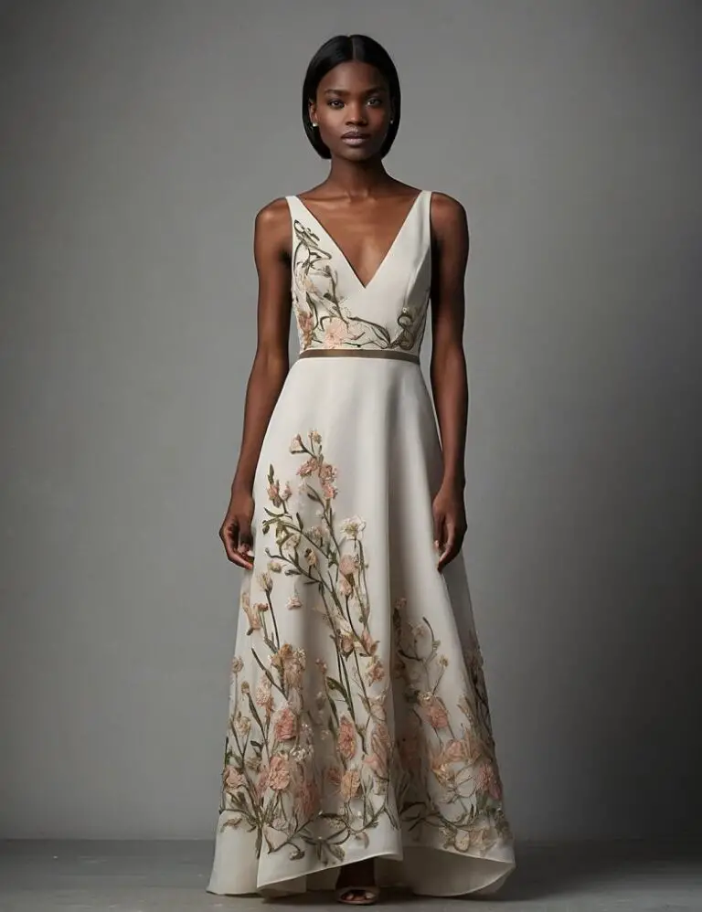 40 Long Floral Prom Dress Ideas For A Night To Remember