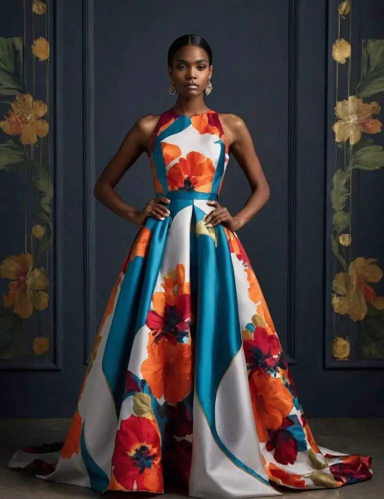 40 Long Floral Prom Dress Ideas For A Night To Remember