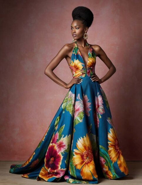 40 Long Floral Prom Dress Ideas For A Night To Remember