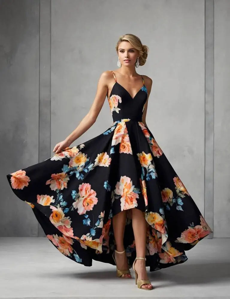40 Long Floral Prom Dress Ideas For A Night To Remember