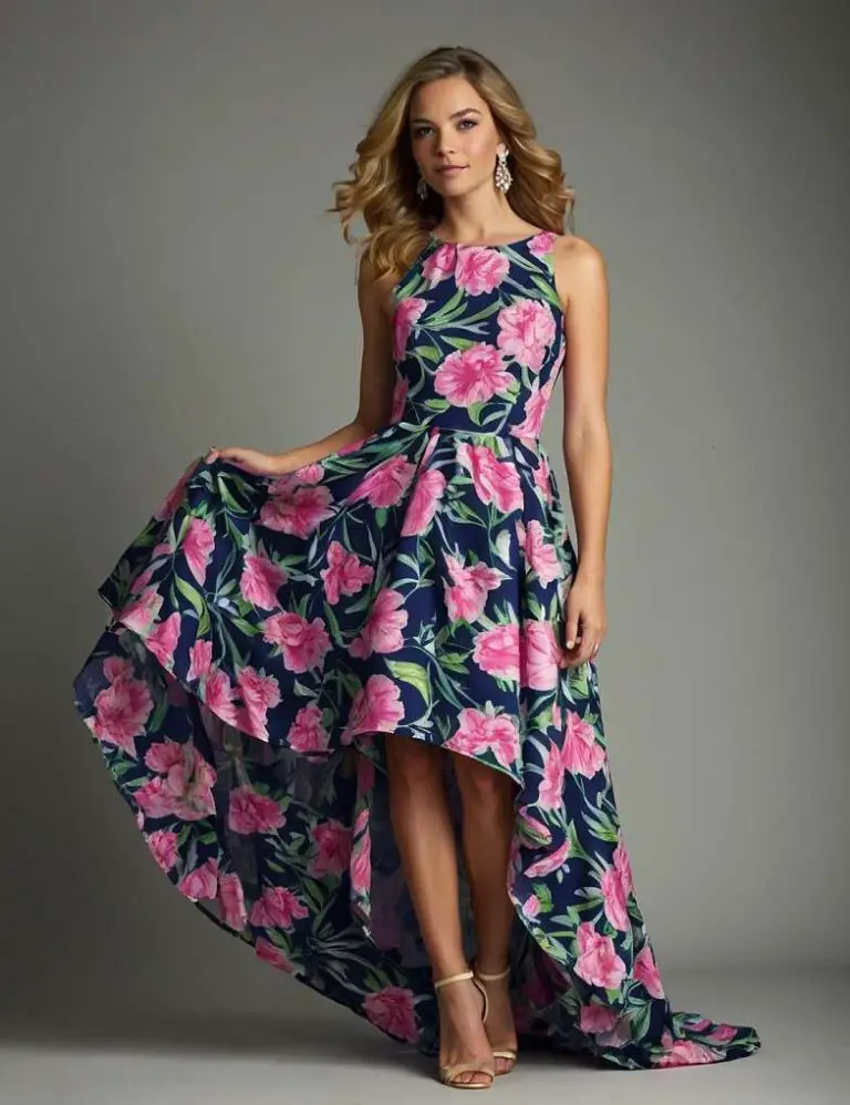40 Long Floral Prom Dress Ideas For A Night To Remember