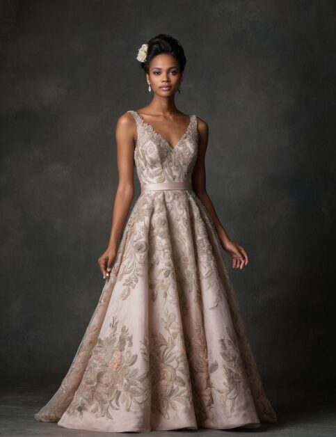 40 Long Floral Prom Dress Ideas For A Night To Remember