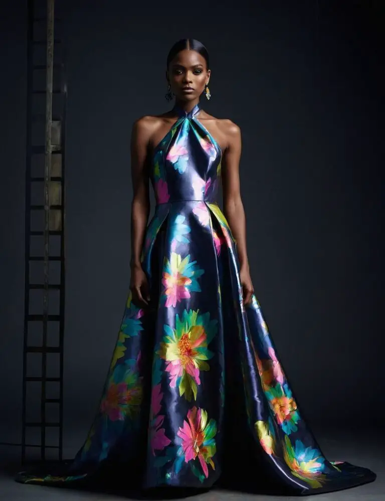 40 Long Floral Prom Dress Ideas For A Night To Remember