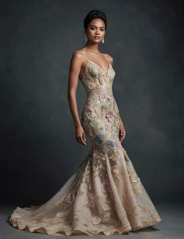 40 Long Floral Prom Dress Ideas For A Night To Remember