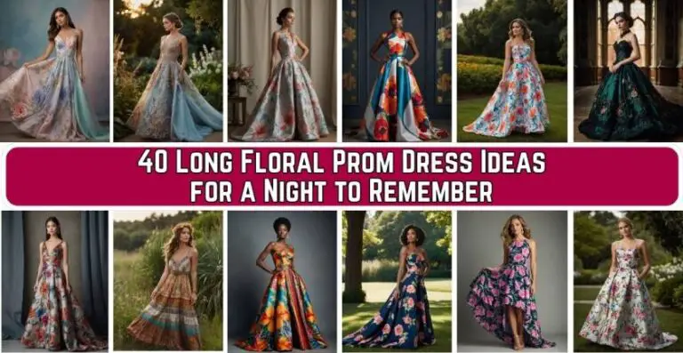 40 Long Floral Prom Dress Ideas For A Night To Remember