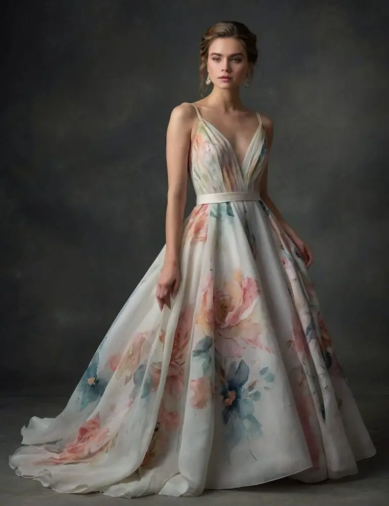 40 Long Floral Prom Dress Ideas For A Night To Remember