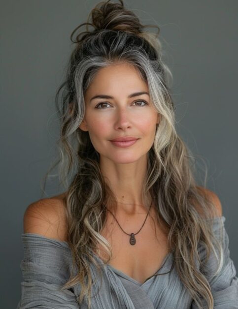 2024 Long Hairstyle Trends For Women Over 40