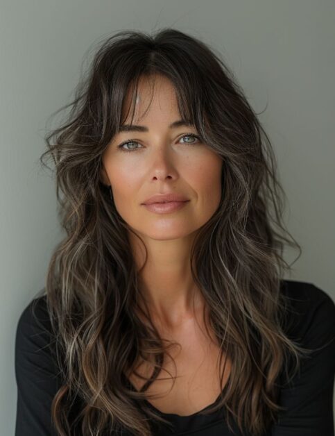 2024 Long Hairstyle Trends For Women Over 40