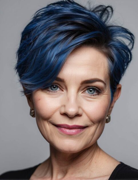 25 Short Hair Color Ideas For Women Over 60