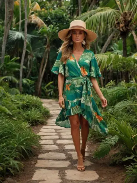 27 Stunning Tropical Dress Ideas To Impress Anywhere