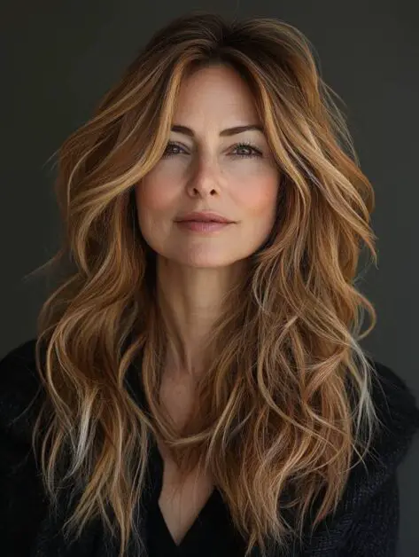 41 Timeless Fall Hair Color Ideas For Women Over 50