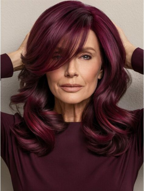 41 Timeless Fall Hair Color Ideas For Women Over 50