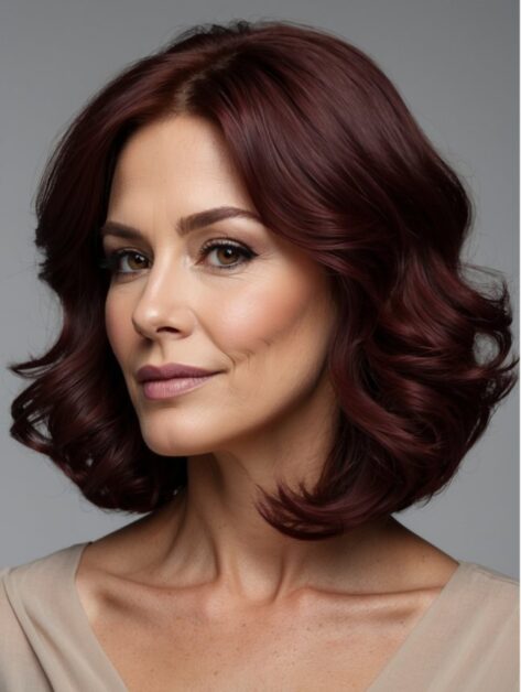 41 Timeless Fall Hair Color Ideas For Women Over 50