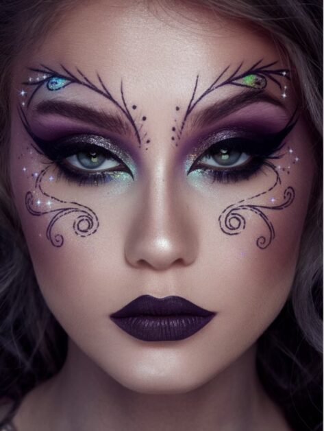 18 Bold Halloween Eye Looks To Make Your Eyes Stand Out