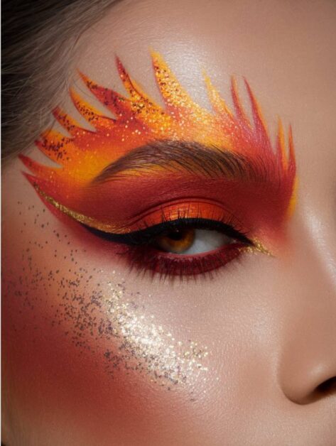 18 Bold Halloween Eye Looks To Make Your Eyes Stand Out