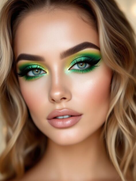 Gorgeous 26 Green Eye Makeup Ideas For Christmas In 2025