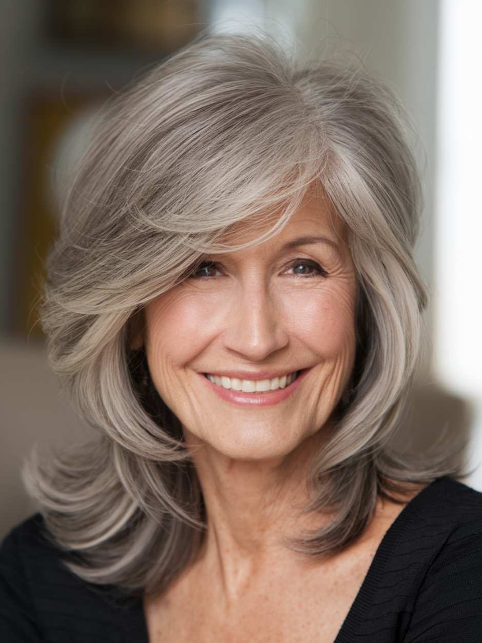 33 Stylish Hair Cuts Ideas For Women Over 65