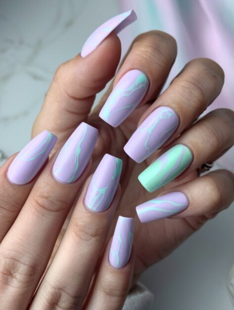 30+ Simple Nail Art Pastel Colors Ideas For 2025