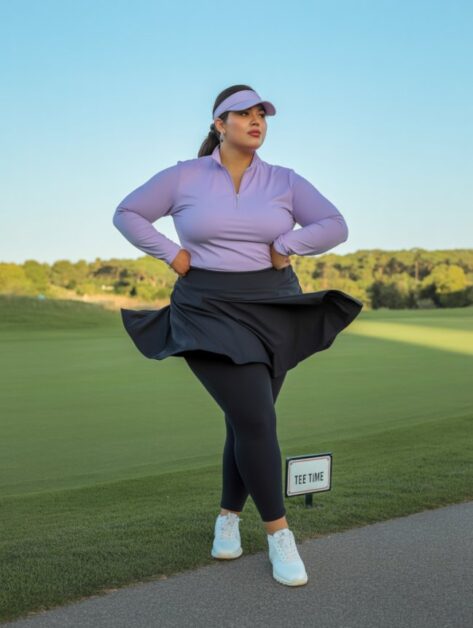 Trendy & Cute Plus Size Women's Golf Outfits Guide